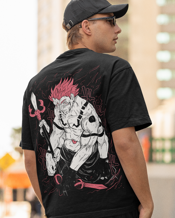 Sukuna "Original Form" Oversized Tshirt – Wardrobe Edit